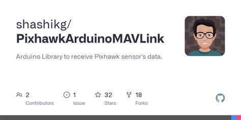 Github Shashikg Pixhawkarduinomavlink Arduino Library To Receive Pixhawk Sensor S Data