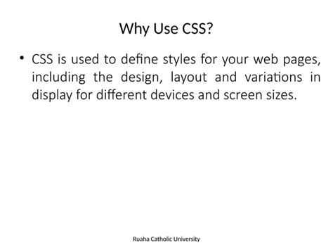 Lecture 3 Introduction To Css 084137 Pptx