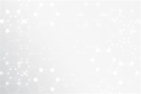 Premium Vector Elements Of Molecular Mesh On Gray