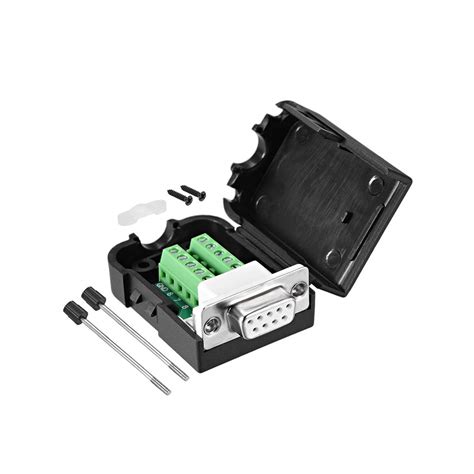 Amazon Com Uxcell D Sub DB Breakout Board Connector With Case Pin Row Female Port