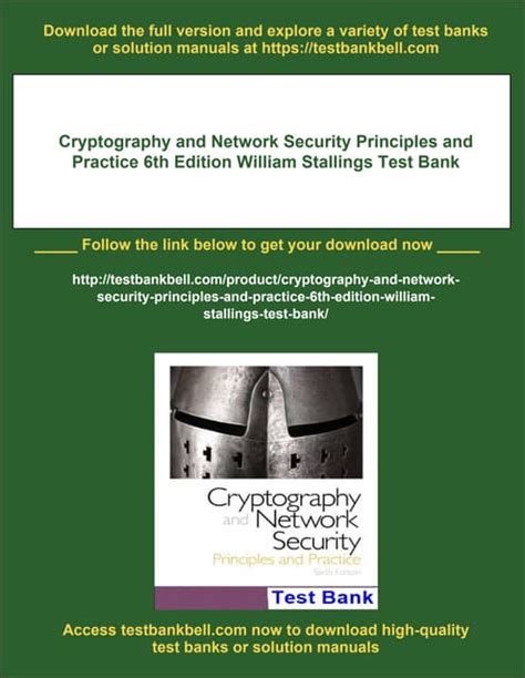 Cryptography And Network Security Principles And Practice 6th Edition William Stallings Test