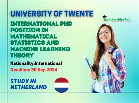 International Phd Position In Mathematical Statistics And Machine Learning Theory Netherlands