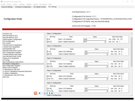 Tps65987d Register Inconsistency Between Datasheet And Configuration Tool Interface Forum