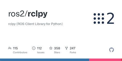 Github Ros Rclpy Rclpy Ros Client Library For Python