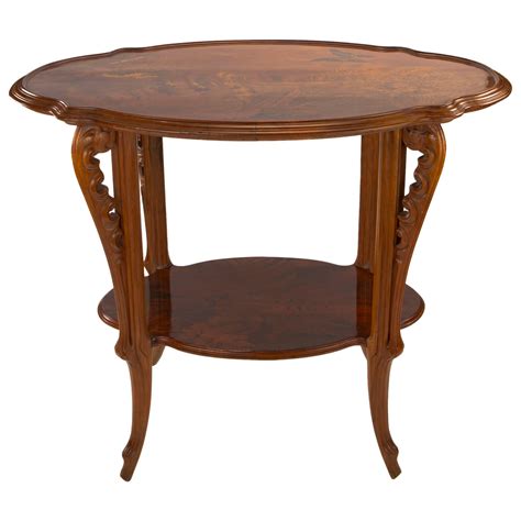 French Art Nouveau Table By Emile Gallé At 1stdibs