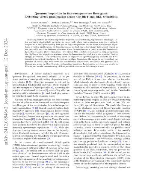 Pdf Quantum Impurities In Finite Temperature Bose Gases Detecting