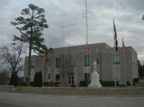 1940 Wpa Building Izard County Courthouse Melbourne Ar Wpa