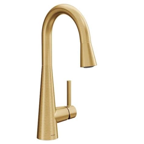 Moen Gooseneck Kitchen Faucets The Home Depot