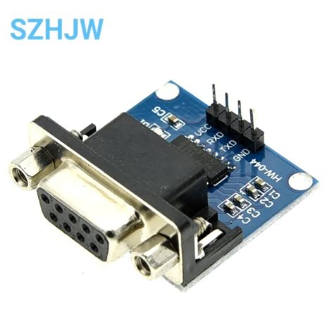 MAX3232 RS232 To TTL Serial Port Converter Module Female DB9 Connector MAX232 Flashing Board For