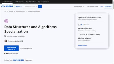 11 Best Data Structures And Algorithms Dsa Courses On Coursera 2025