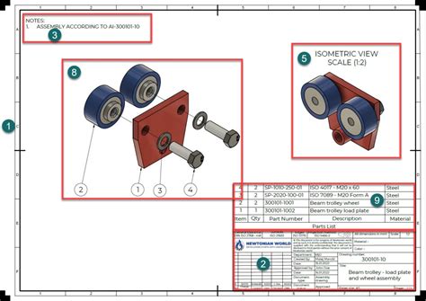 Introduction To Engineering Drawings Newtonian World