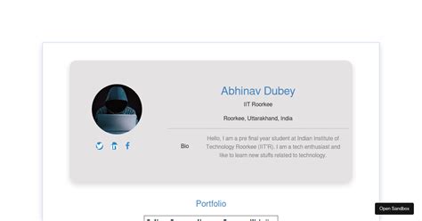 Internship Assignment Abhinav Dubey Codesandbox