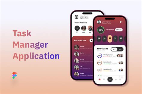 Task Manager Application Behance