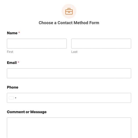 Contact Form Templates Customize Yours Today