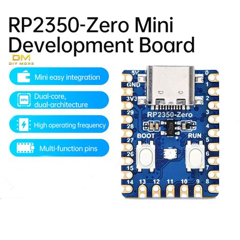 diymore rp2350 zero mini development board microcontroller development