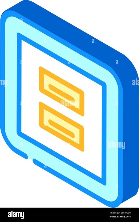 Usb Socket Isometric Icon Vector Usb Socket Sign Isolated Symbol