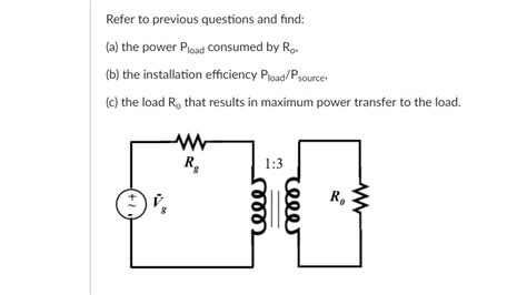 Solved Ṽg 65 ∠0 V Rms Rg 3 Ω And Ro 16 Ω