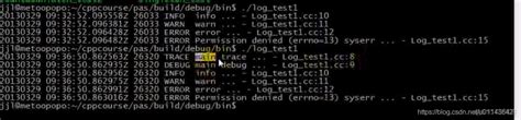 （p20）muduo base库源码分析：日志作用，日志级别，logger使用时序图 51cto博客 multipath 日志