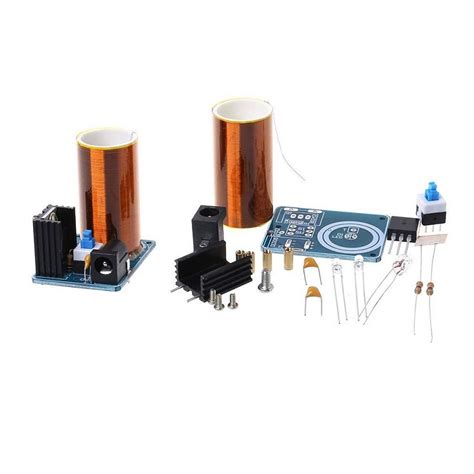 Buy Bd243 Diy Prototyping Kit Of Mini Tesla Coil Online At