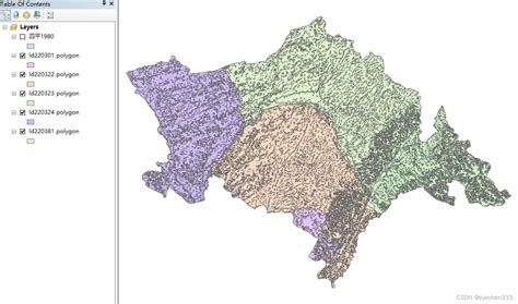 地理空间分析与建模课程设计 利用arcgis进行地统计分析，土地利用变化分析 地理空间数据建模 csdn博客
