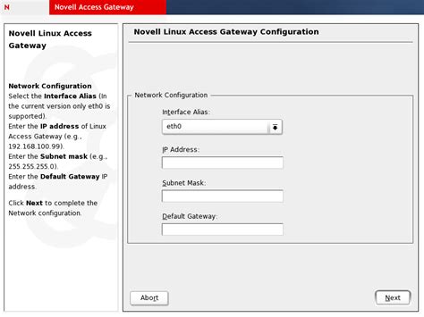 Novell Doc Novell Access Manager 3 0 Sp4 Installation Guide Using A Standard Linux