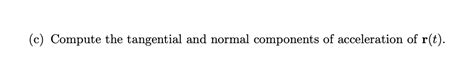 Solved Points Consider The Curve C Parameterized By Chegg