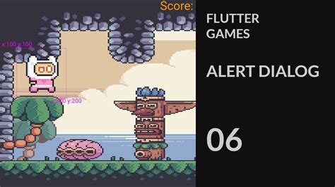 06 Alert Dialog On Flutter Games With Flame And Bloc Pinkie Youtube