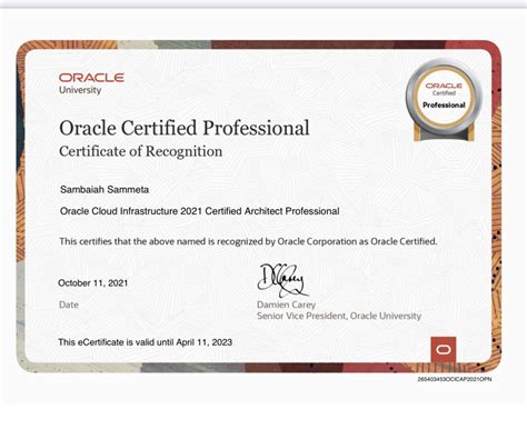 Sambaiah Sammeta On Linkedin Oci Oraclecloudinfrastructure Oraclecloud