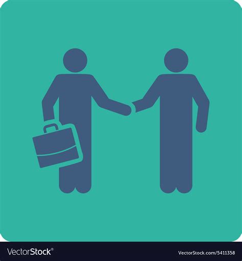 Contract Icon Royalty Free Vector Image Vectorstock