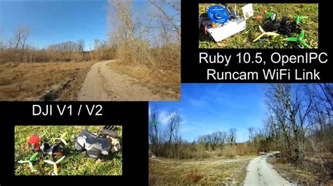 Ruby Fpv With Openipc Based Vtx Vs Dji V1 V2 Youtube
