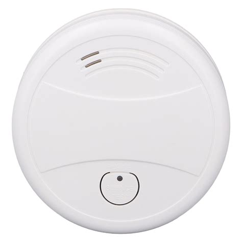 Detector De Humo Con Batería Carcasa De Abs Retardante De Llama Alarma De Detección De Humo