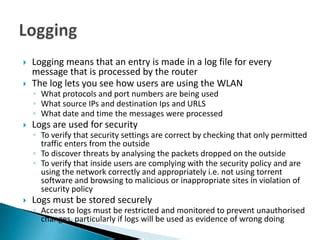 Logging PPTX