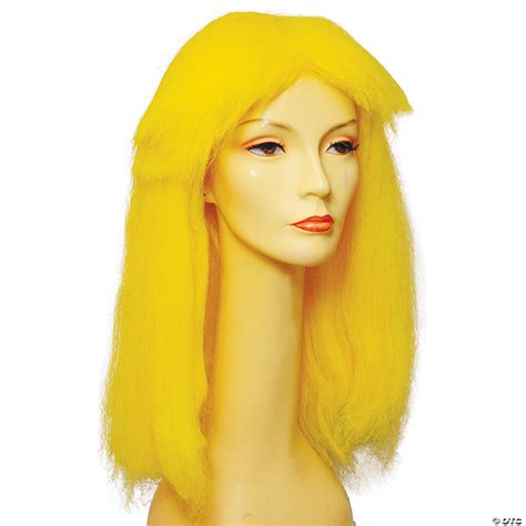 Yellow Clown Wig Oriental Trading