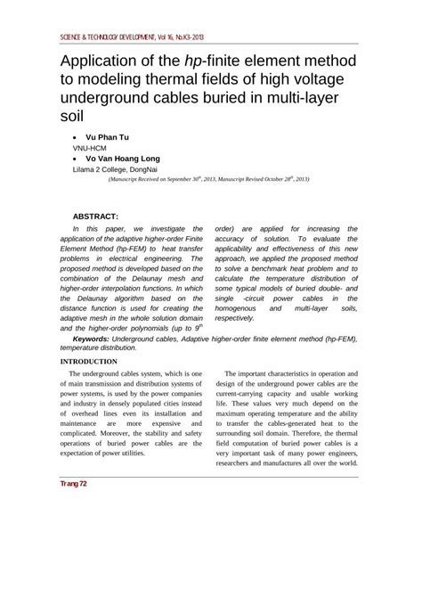 (PDF) Application of the hp-finite element method soil...Unfortunately, the application of the ...
