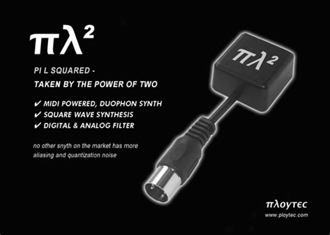 Pi L Squared Synth No Other Synth ‘has More Aliasing And Quantization Noise Synthtopia