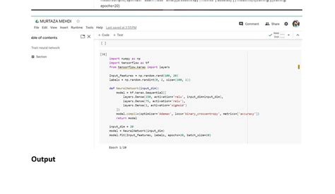Murtaza Mehdi On Linkedin Building Basic Neural Networks Using