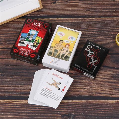 Cheap 1box Tarot Cards For Lovers Sex Tarot Decks Couples Fun Card Game Cards Sets Joom