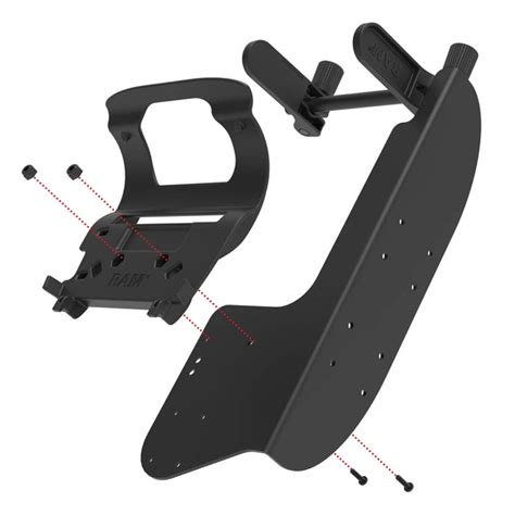 Ram® Printer Mount With Paper Feed For Zebra Zq630 Series Ram Pm1 Ze31u Oc Mounts