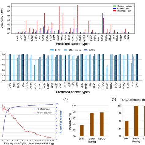 Cancer Classification Accuracy Improves With Uncertainty Correction