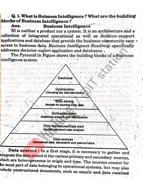 knowledge management notes bca 6th semester pdf