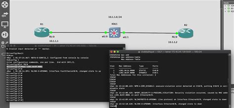HackingDNA Configure Switch Port Security GNS Lab