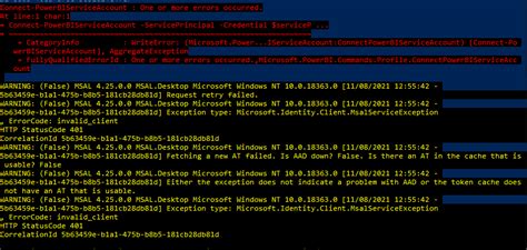 Solved Powershell Unable To Connect With App Registration Microsoft