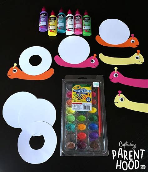 Silly Slug Snail Craft Capturing Parenthood Snail Craft Crafts Puffy Paint Designs