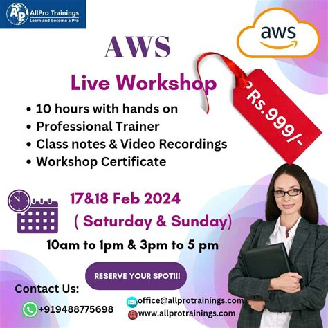 Allpro Trainings On Linkedin Awsworkshop Cloudskills Careerboost