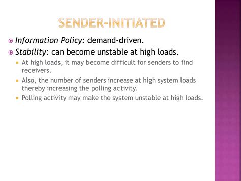 Types Of Load Distributing Algorithm In Distributed System Ppt