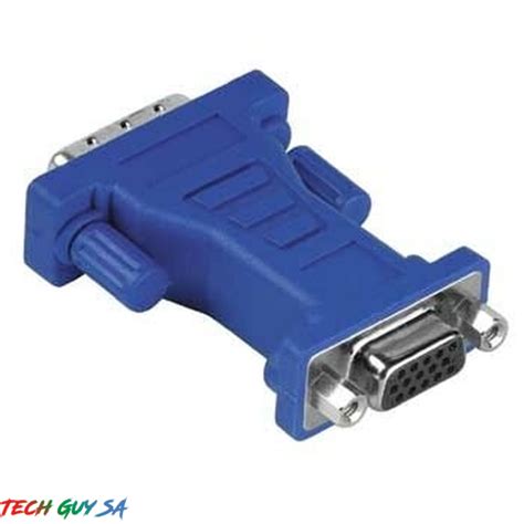 HAMA VGA DVI ADAPTER DVI PLUG TO VGA SOCKET SHIELDED End Of Life Tech Guy SA