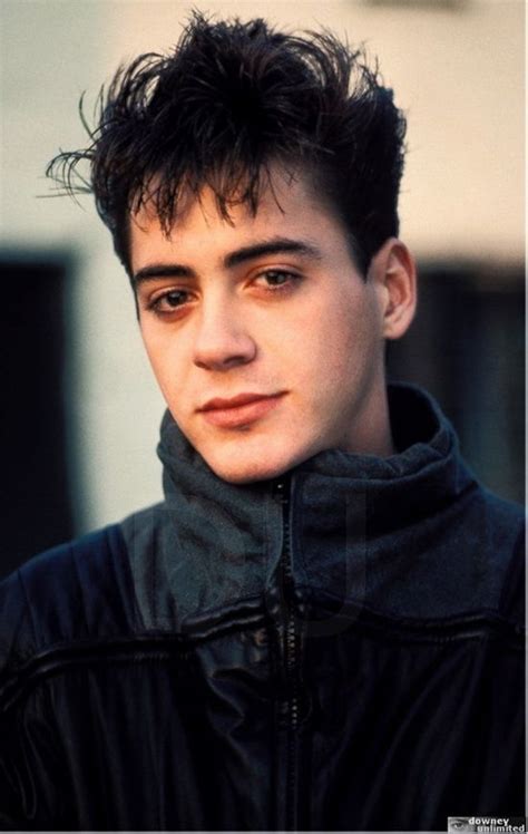 Young Robert Downey Jr Photoshoot