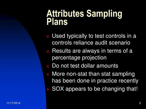 Ppt An Introduction To Attributes Sampling In Audits Powerpoint Presentation Id6704748
