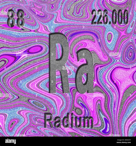 Radium On The Periodic Table Of Elements