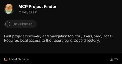 Mcp Project Finder Mcp Servers · Lobehub